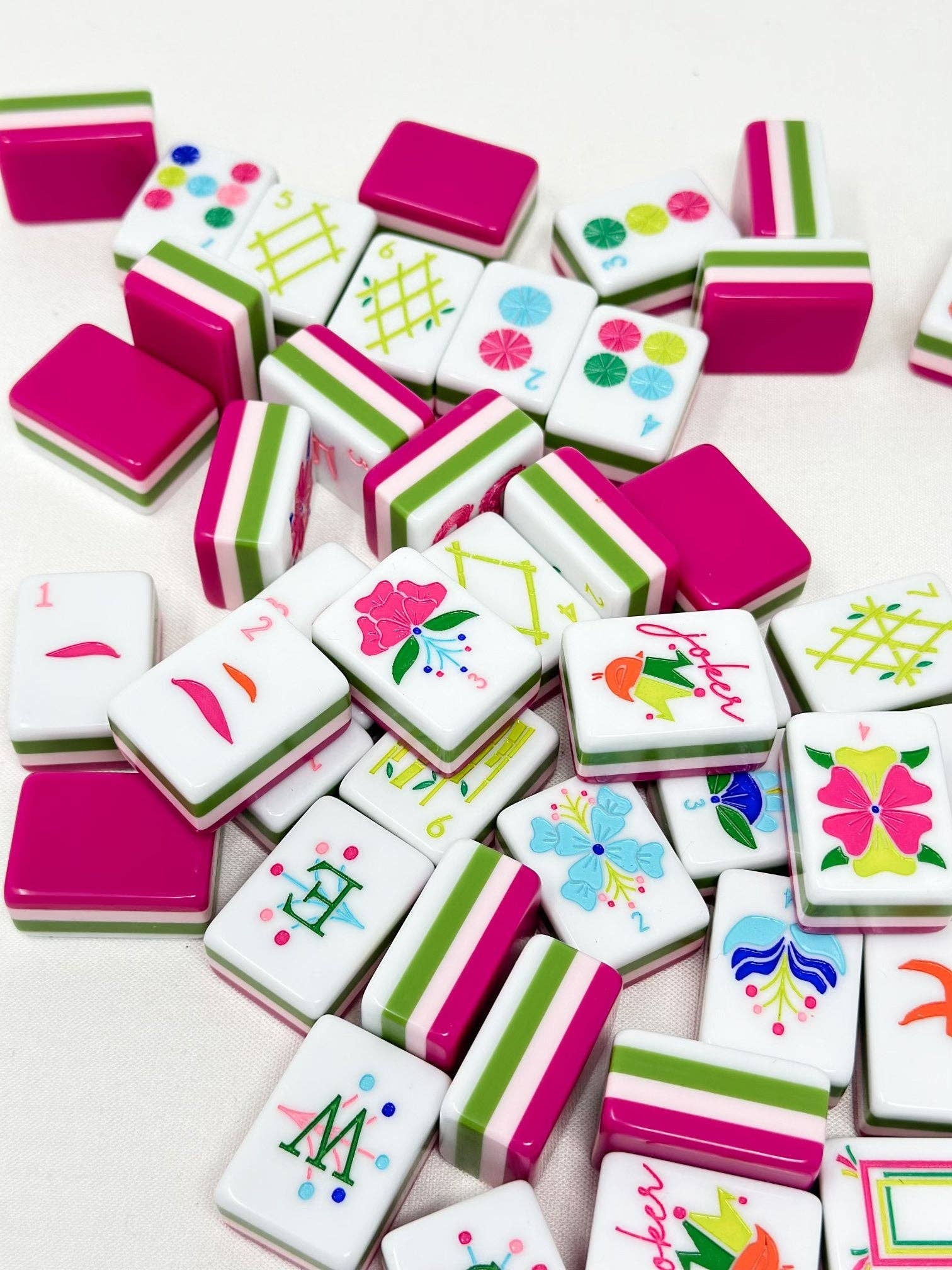 Dandy Mahjong Tiles **ORIGINAL COLOR** – SipHipHooray