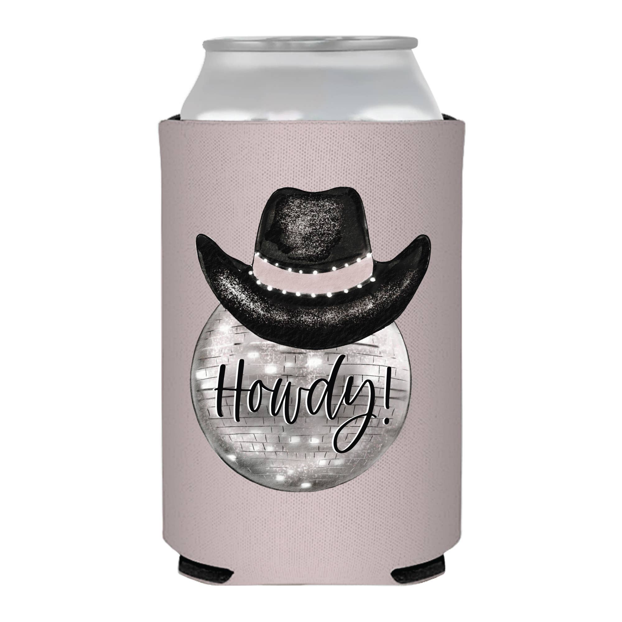Howdy Disco Ball Can Cooler - Rodeo – SipHipHooray