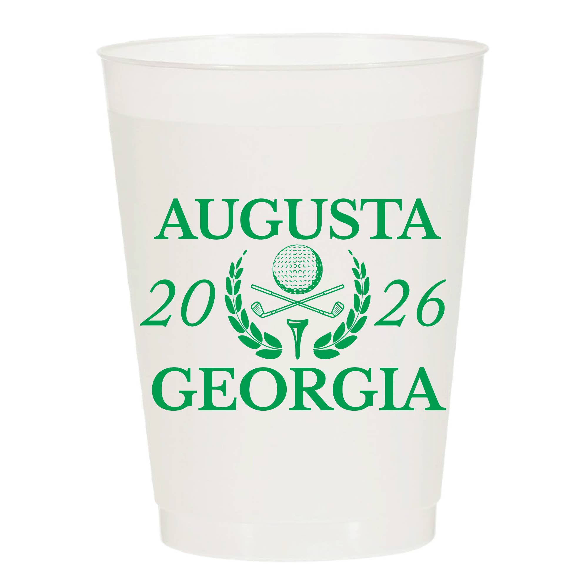 Augusta GA 2026 Frosted Cups- Masters – SipHipHooray