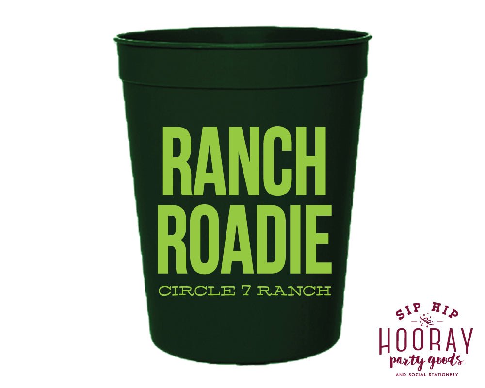 Custom Family Ranch Roadie Stadium Cups – SipHipHooray