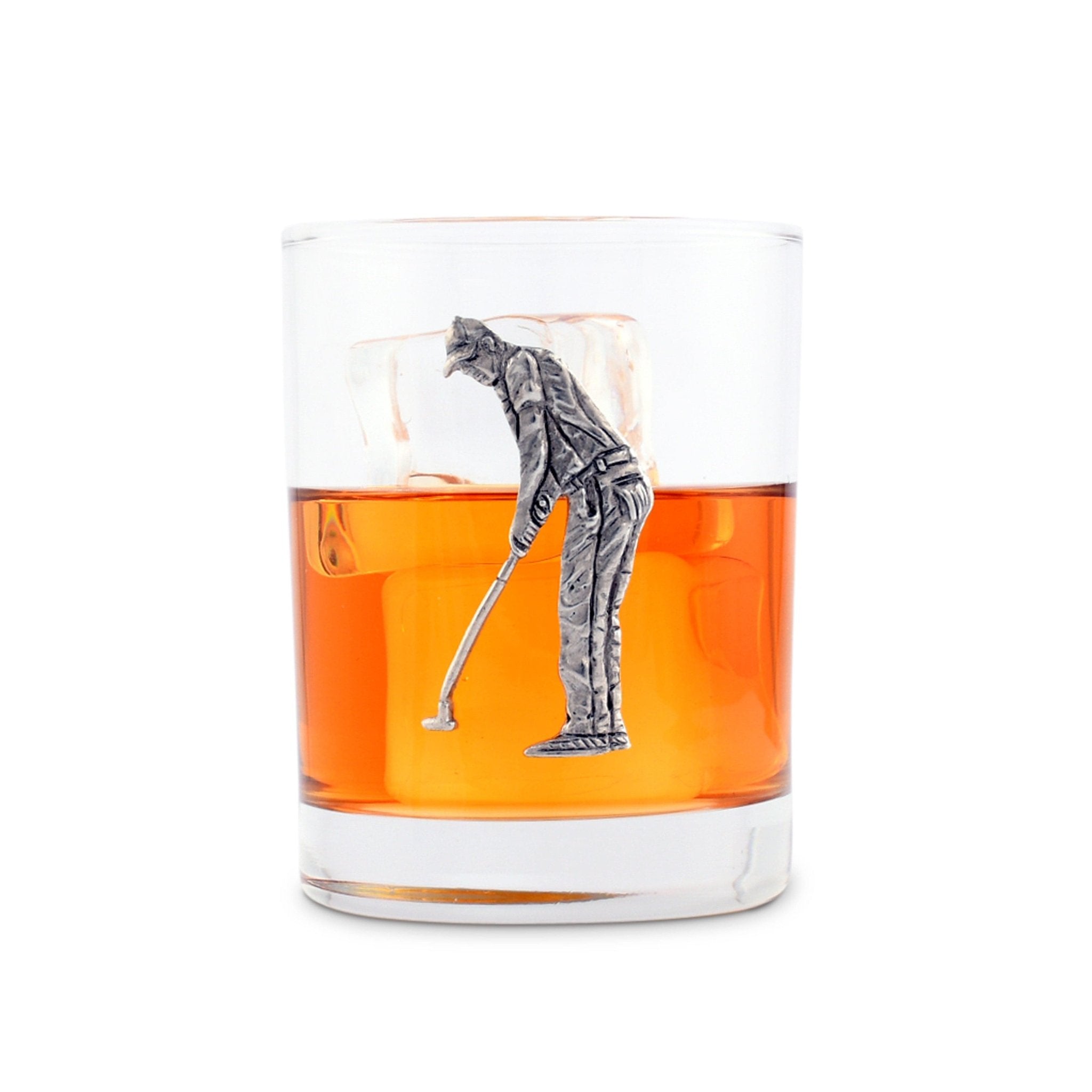 Golfer Double Old Fashioned Glass – SipHipHooray