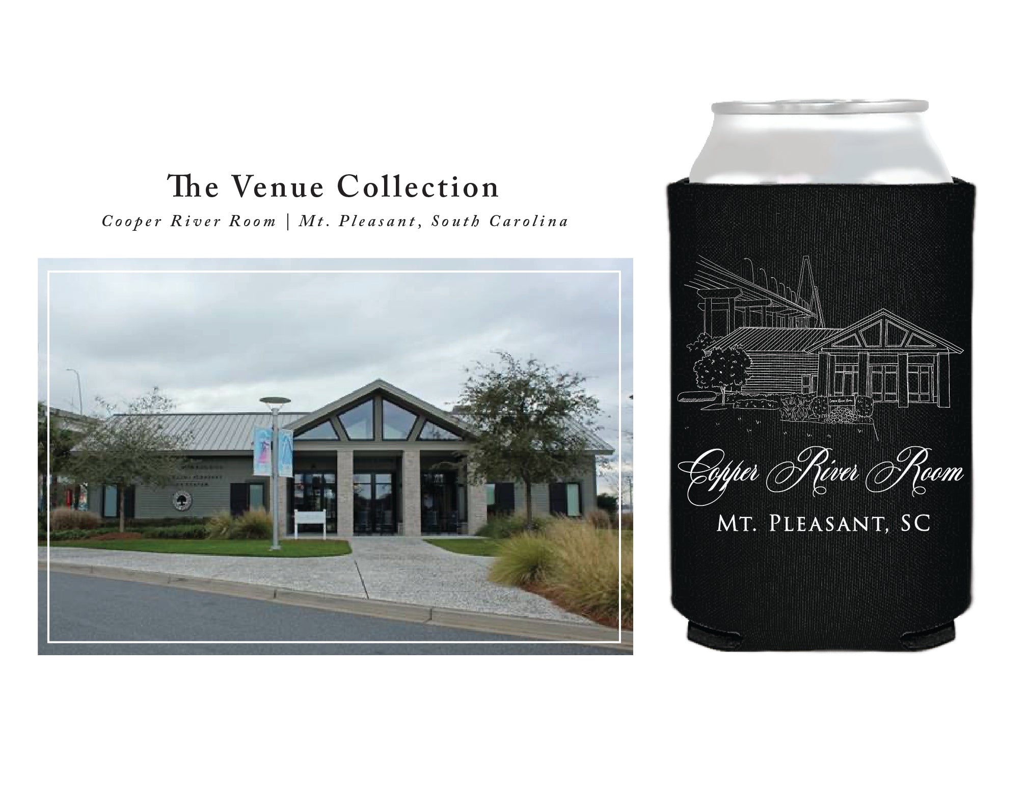 "The Venue Collection" | Cooper River Room Can Coolers – SipHipHooray