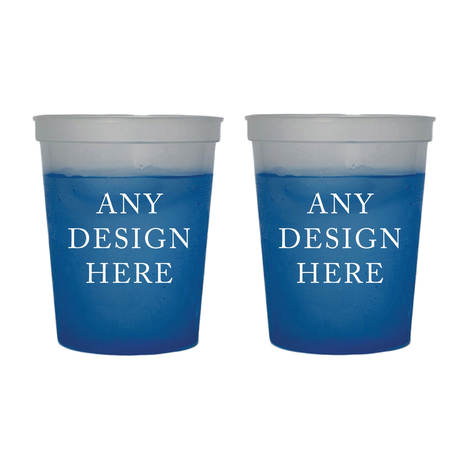 Custom 16oz Color Changing Cups – SipHipHooray