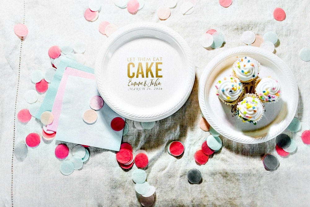 Custom Dessert Cake Plates – SipHipHooray