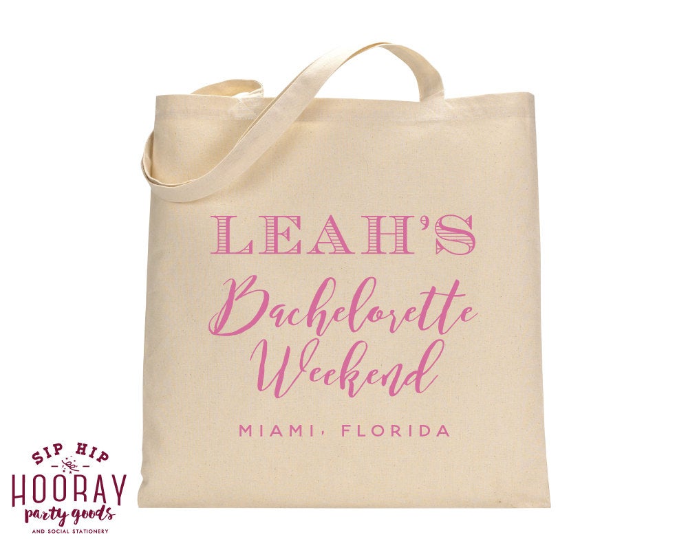 Bachelorette Beach Tote Bag 1503 – SipHipHooray