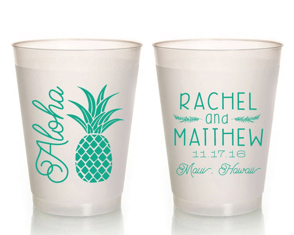 Aloha Pineapple Frosted Cups #1450 – SipHipHooray